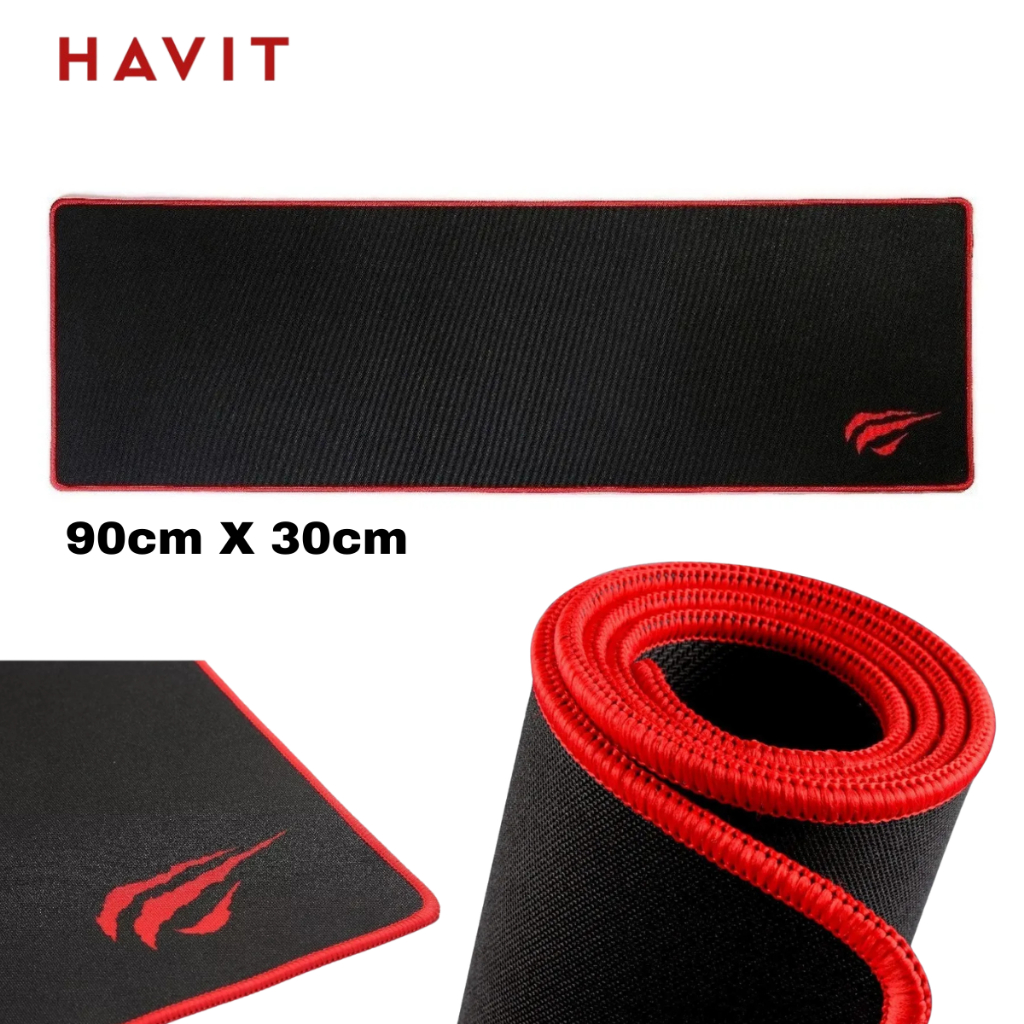 Mousepad Havit HV-MP830 Gamer Gamenote Preto Grande 90cm X 30cm X 3mm ...