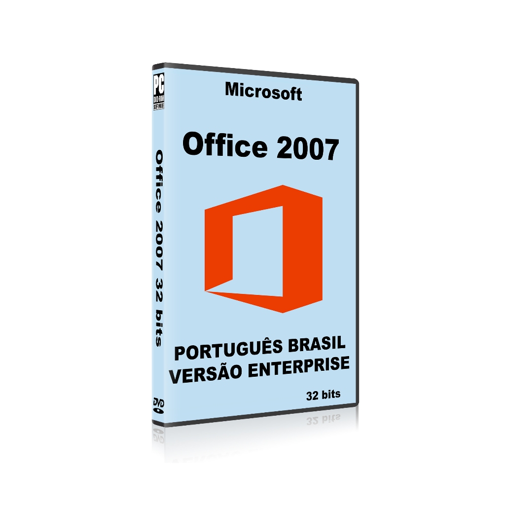 Office 2007 ENTERPRISE 32 bits - Versão Completa e Vitalícia (DVD/PC ...