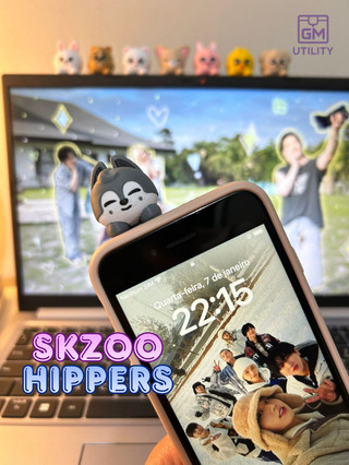 🔥[PROMO PRIMEIRAS VENDAS]🔥Phone Hippers SKZOO para Celular, Monitor ...