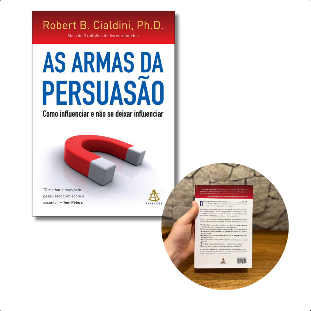 As Armas da Persuasão - Editora Sextante | Shopee Brasil