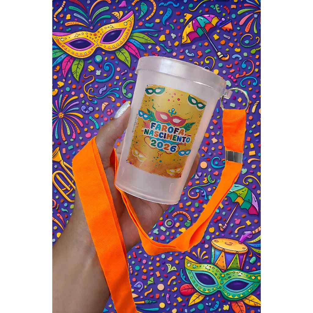 Copo Open ECO 400ml + Porta Copos com Tirante, personalizados em ...