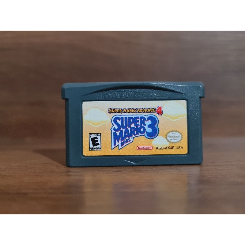 GBA Super Mario Advance 4 Super Mario Bros 3 Original P/ Game Boy ...