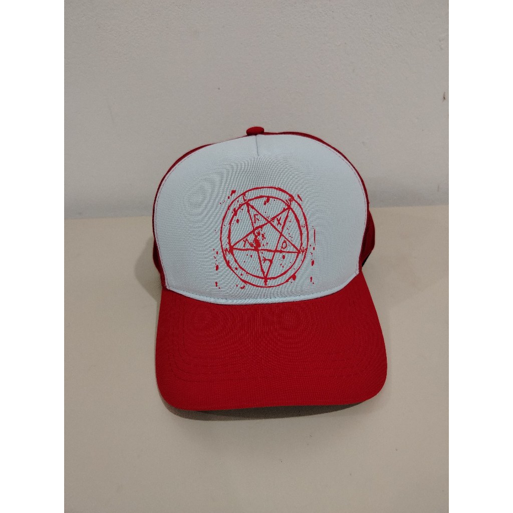 Bone Pentagram Trucker Aba Curva Telinha Banda Rock Metal | Shopee Brasil
