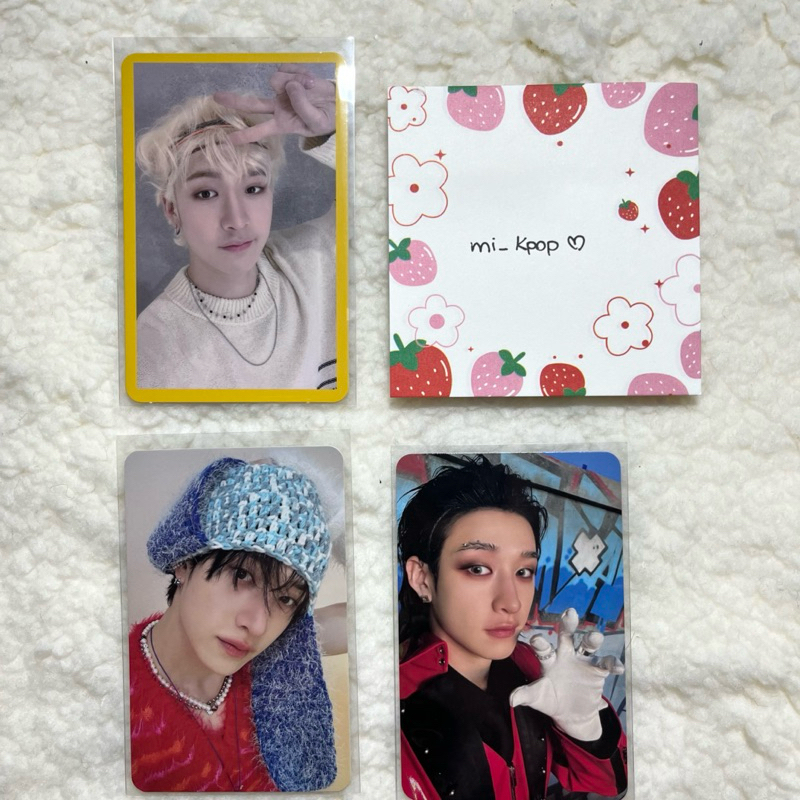 Stray Kids Photocard Oficial Bang Chan | Shopee Brasil