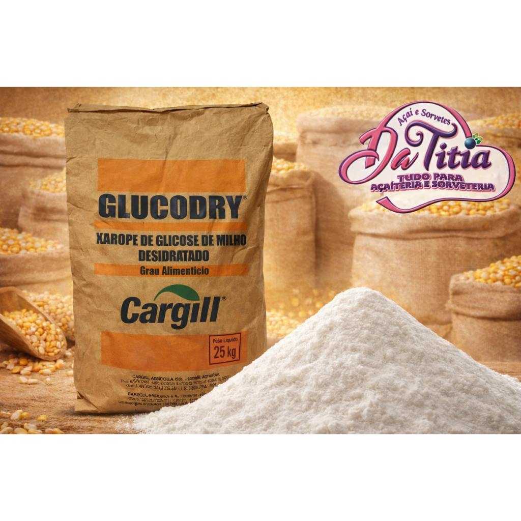 Glucose em po Cargill - 25 Kg | Shopee Brasil