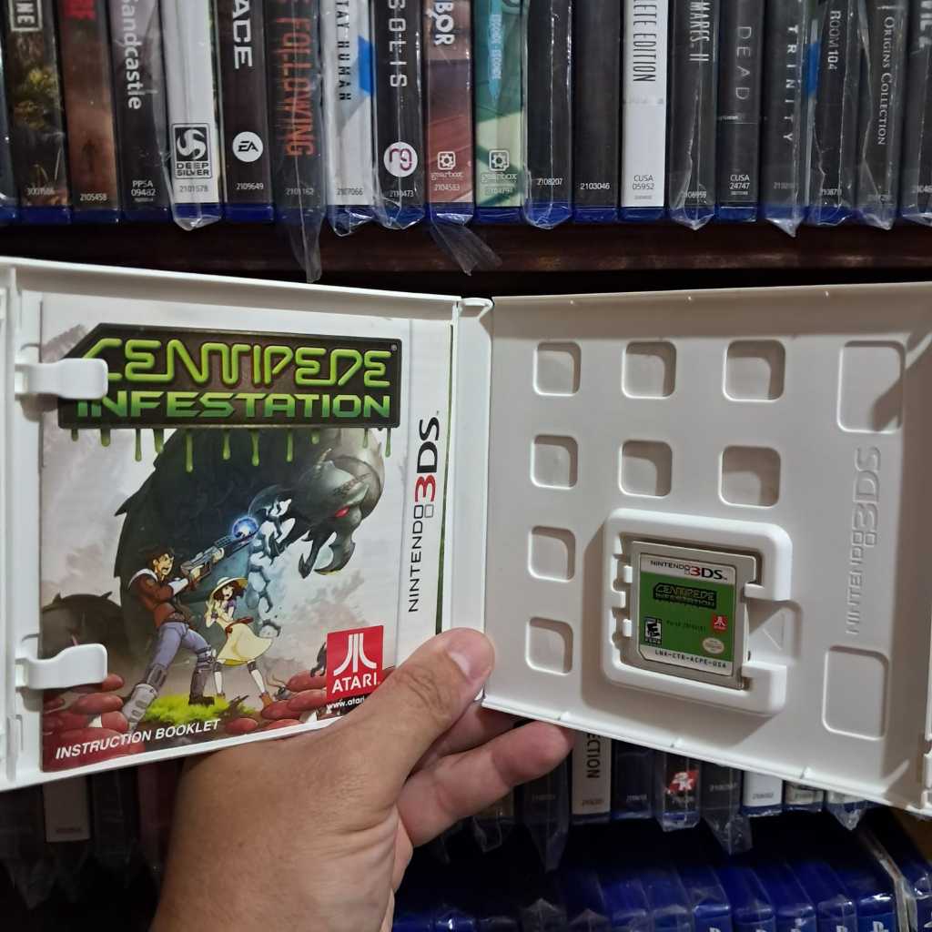 Jogo Centipede Infestation 3DS Original Americano - Nintendo 3ds ...