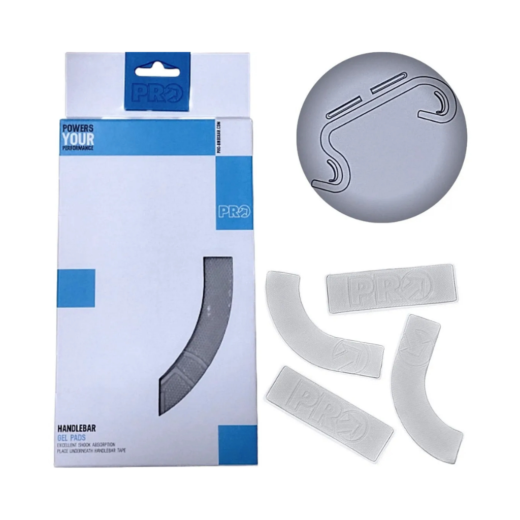 Almofadas de gel Shimano Pro Bike Gear para guidão | Shopee Brasil