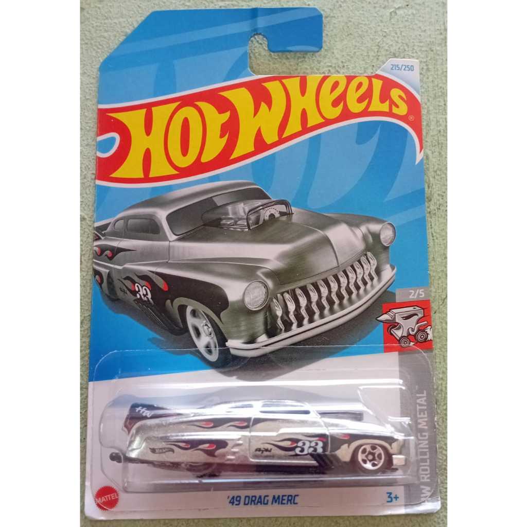 MATTEL HOT WHEELS DRAG MERC HW ROLLING METAL HTB54-N7C5 | Shopee Brasil