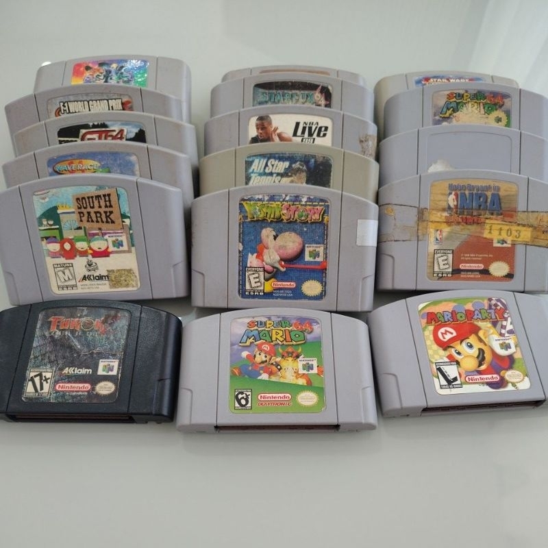 jogo Nintendo 64 cartucho fita n64 original | Shopee Brasil