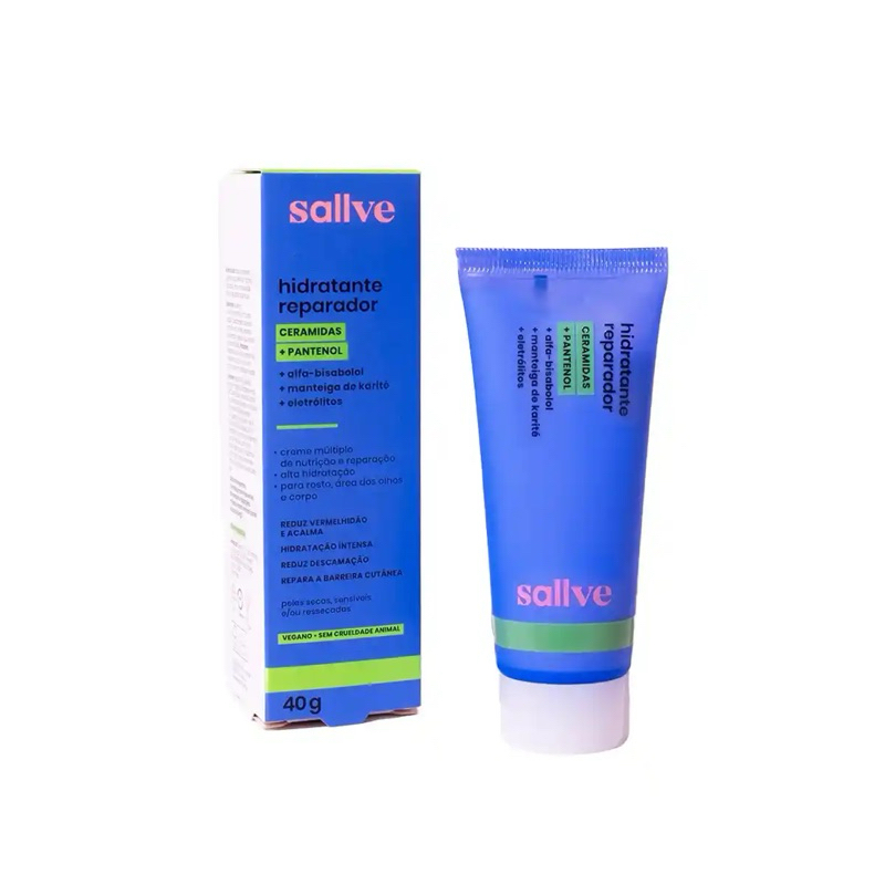Hidratante Reparador Sallve 40g | Shopee Brasil