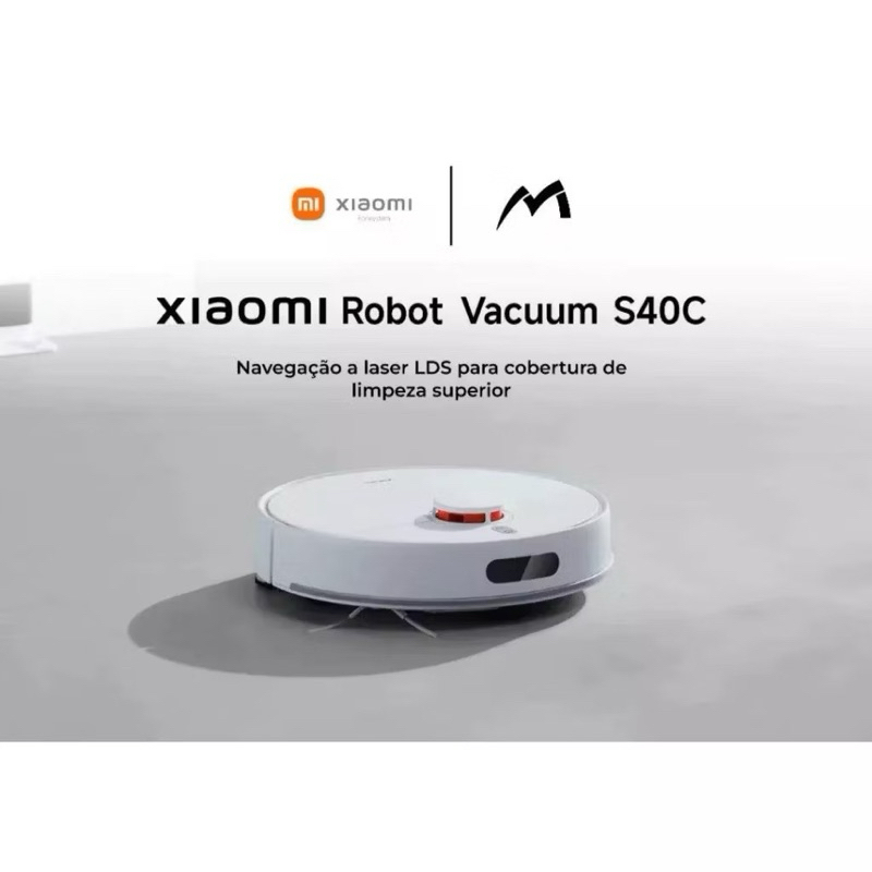 Robo Aspirador Xiaomi Robot Vacuum S40c Bivolt 100% Original PASSA PANO ...
