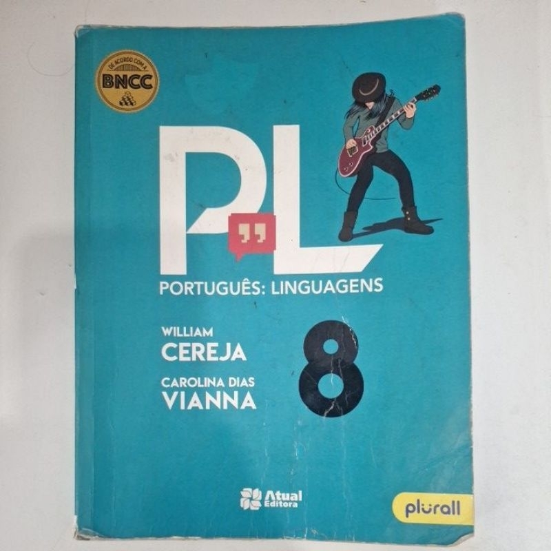 livro PL português: linguagens 8 ano plurall BNCC | Shopee Brasil