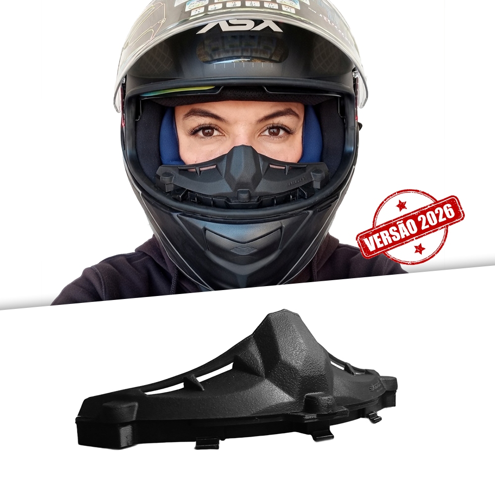 Narigueira p/ Capacete Asx / Axxis modelo Eagle / Eagle SV | Shopee Brasil
