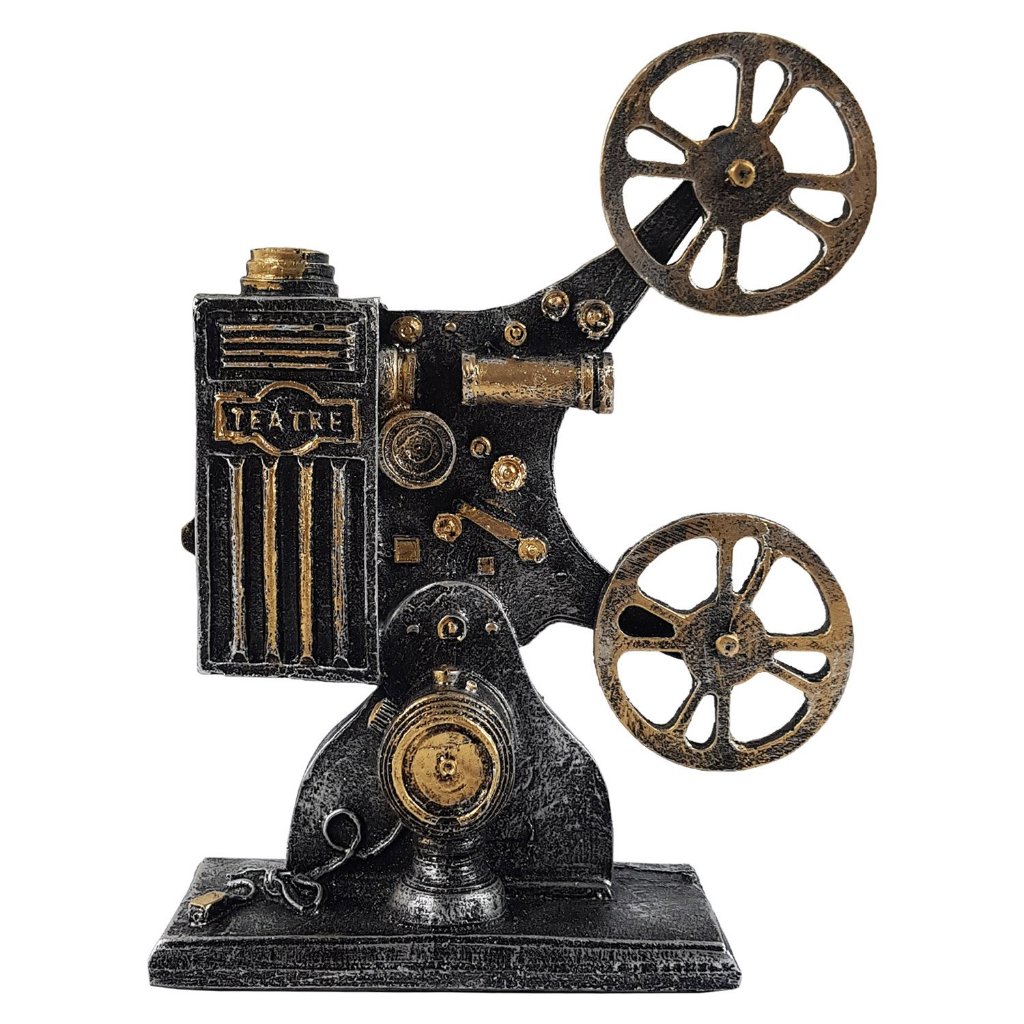 Projetor vintage Enfeite decoração sala quarto em resina | Shopee Brasil