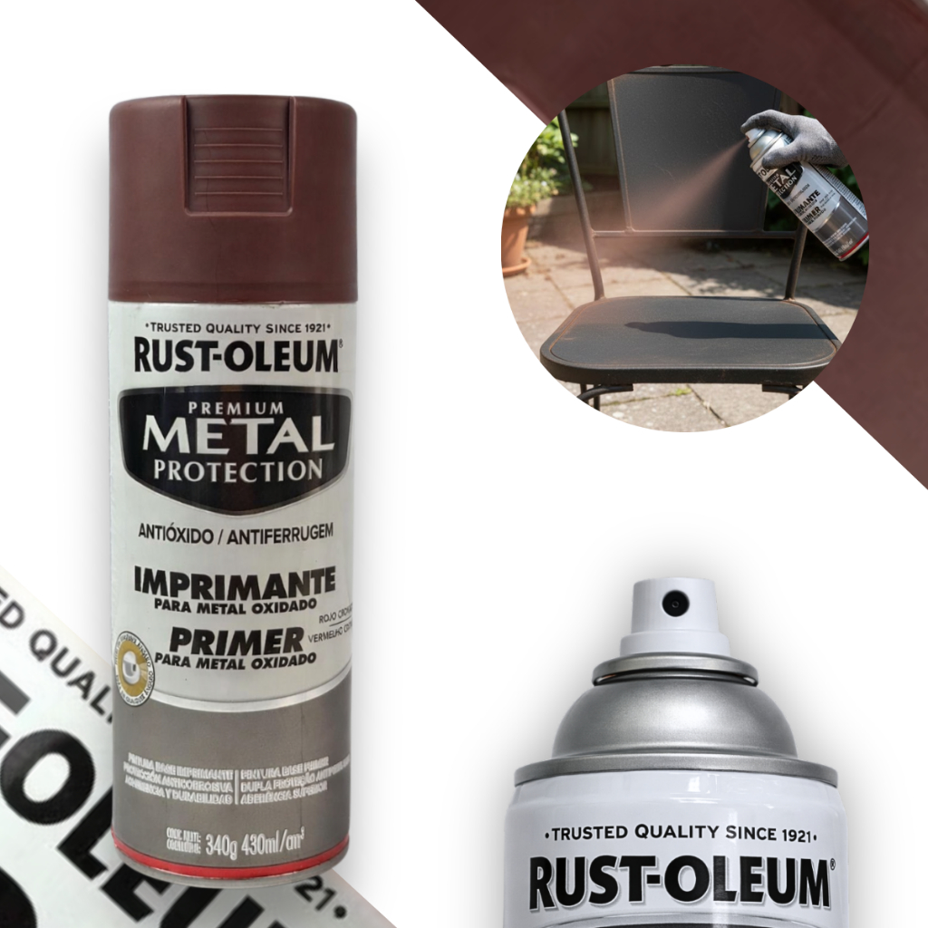 Spray Prime Marrom Antiferrugem Metal Protection Rust Oleum | Shopee Brasil