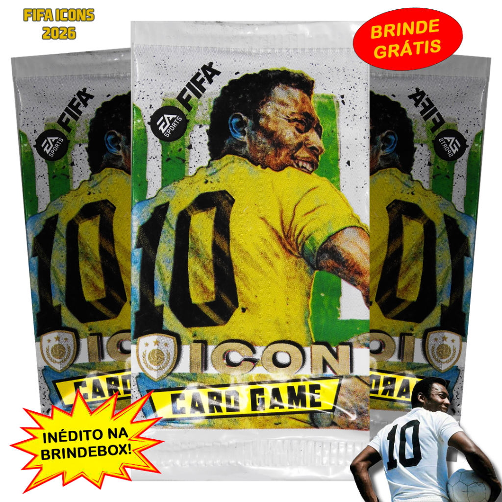 KIT CARDS: FIFA ICONS 2026 (NOVO!) - CARTINHAS PARA COLECIONAR | Shopee ...