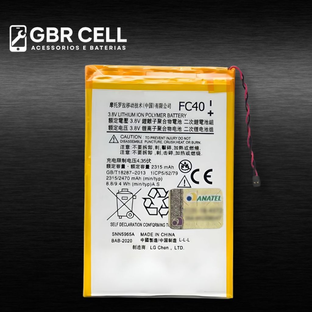 Bateria Compativel Motorola Moto G3 Fc40 Xt1543 Xt1544 | Shopee Brasil