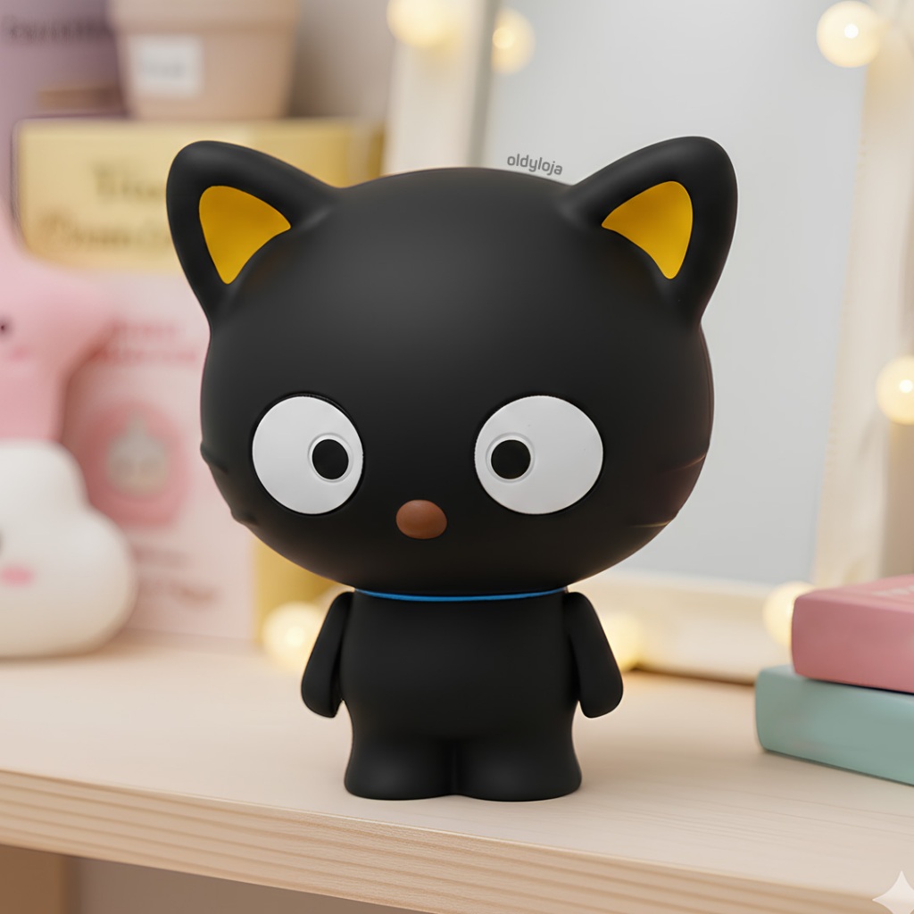 Chococat Gato Preto Boneco de Vinil Hello Kitty and Friends ...