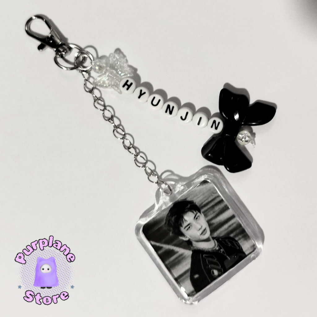 Chaveiro Hyunjin Kpop Stray Kids Fanmade Pingente Acessórios | Shopee ...