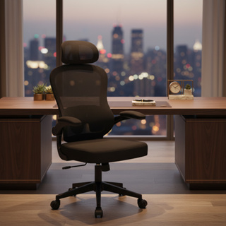 Cadeira Escritório Ergonômica BME Berlim Mesh Com Suporte Lombar ...