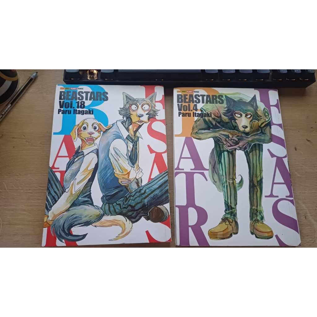 Mangá Beastars: Volume 18 e Volume 4 | Shopee Brasil