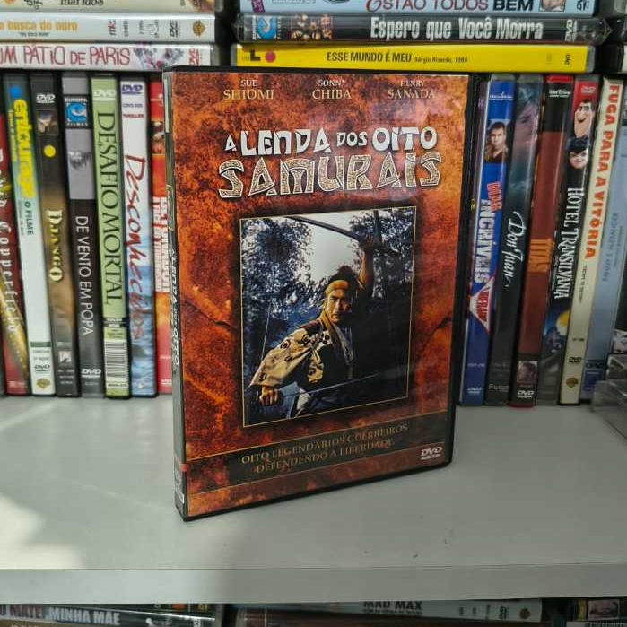 DVD A LENDA DOS OITO SAMURAIS (LEGENDADO) | Shopee Brasil