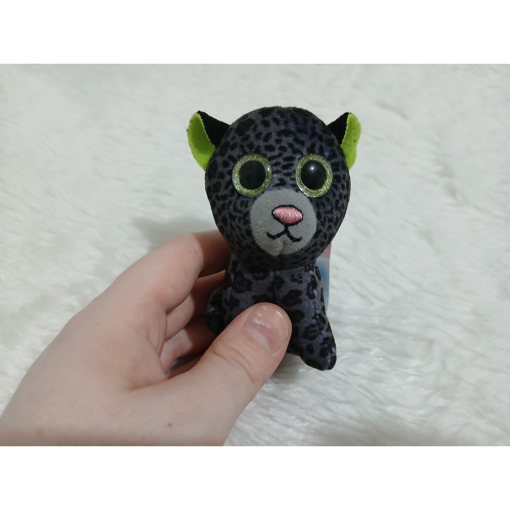 pelúcia Ty Teenie Beanie Boos Dotson Black Jaguar | Shopee Brasil