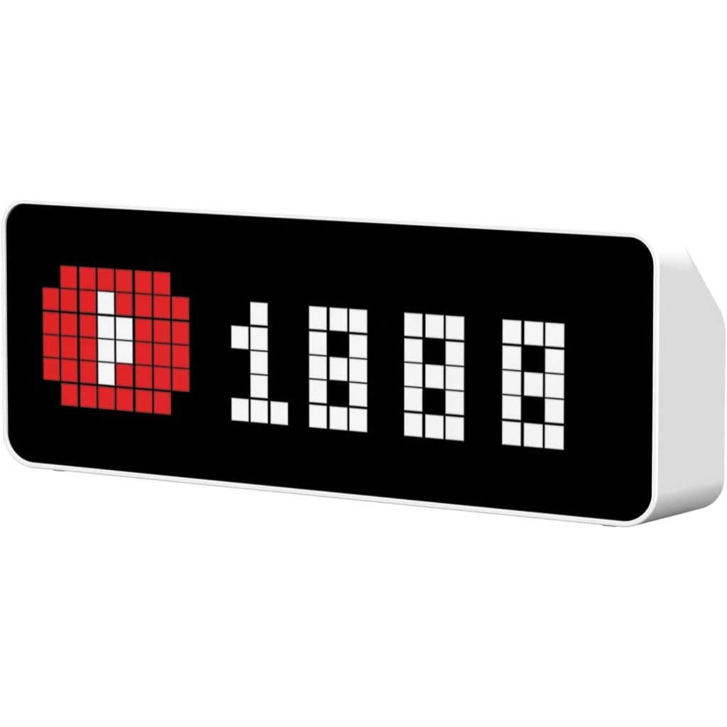 ULANZI TC001 Smart Pixel Clock Digital Despertador com Previsão do ...