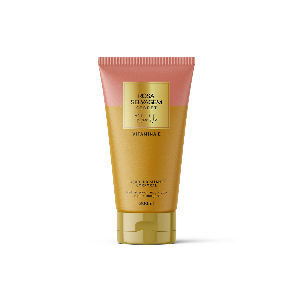 Creme Corporal Secrets - Rosa Vie 200ml | Shopee Brasil