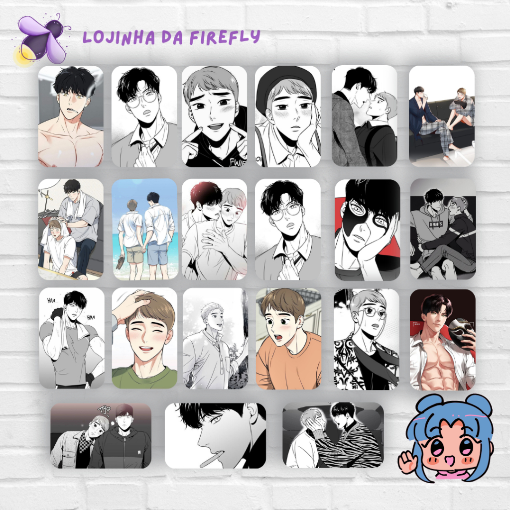 Kit Photocards BJ Alex/Myung-dae/Chan-woo/Ji-won/Dong-gyun/bl/yaoi ...