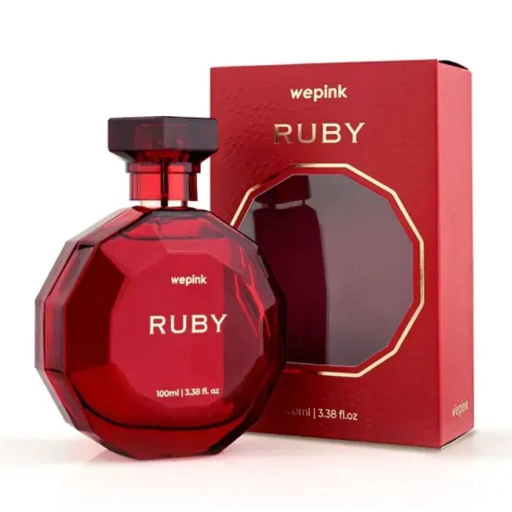 Ruby Vermelho Perfume Virginia Desodorante Colônia 100ml - Wepink ...
