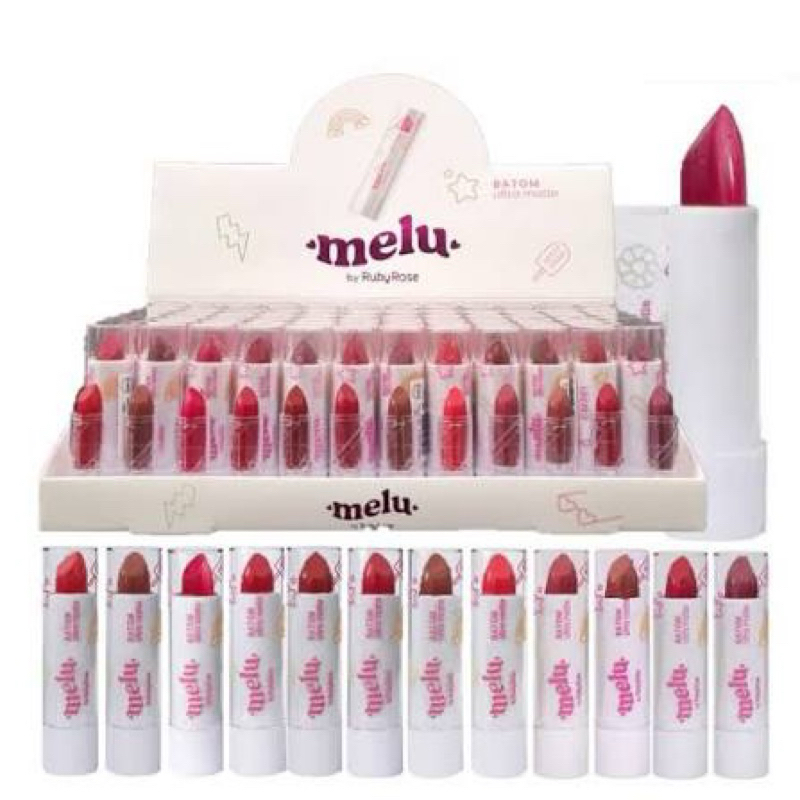Batom Ultra Matte Melu by Ruby Rose | Shopee Brasil