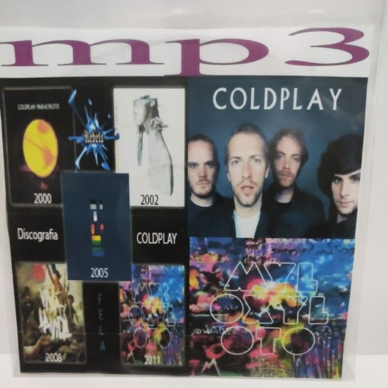 mp3 Coldplay discografia | Shopee Brasil