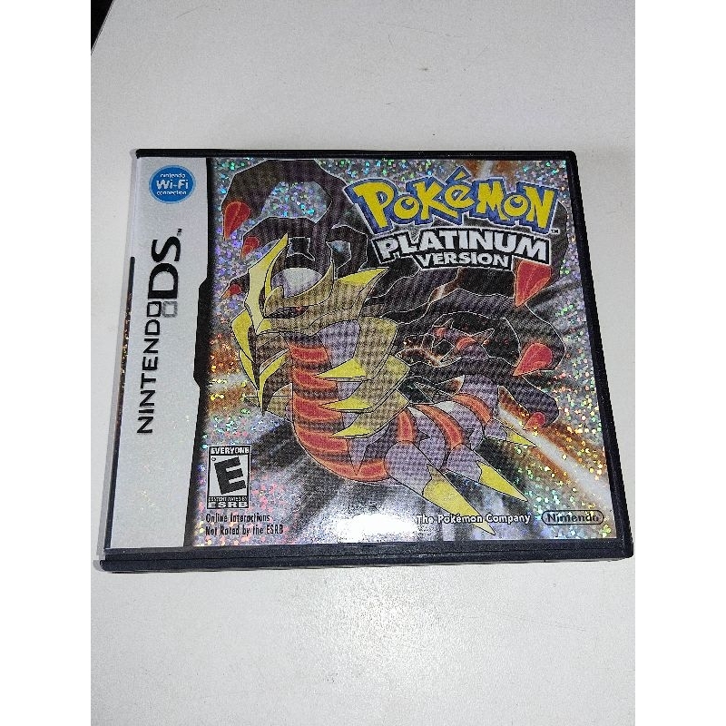 Game Nintendo ds pokémon Platinum version completo | Shopee Brasil