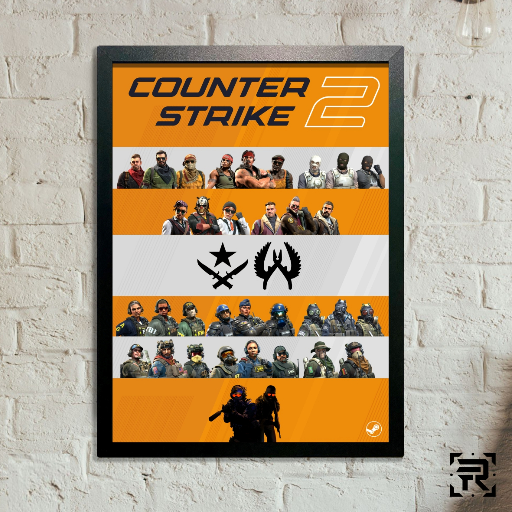 Quadro Counter Strike 2 | Shopee Brasil