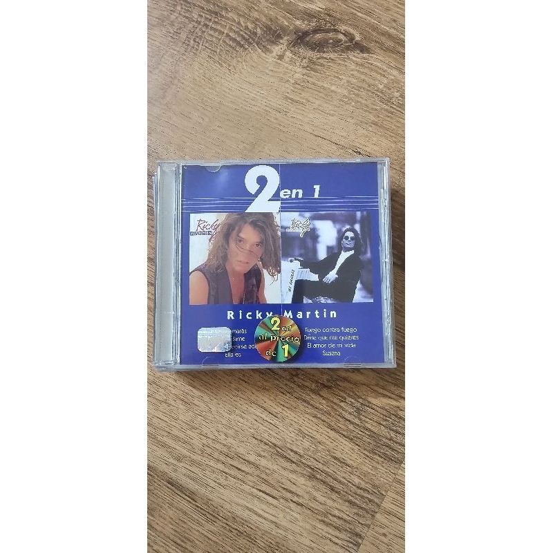 CD RICKY MARTIN 2 IN 1 Exitos importado | Shopee Brasil