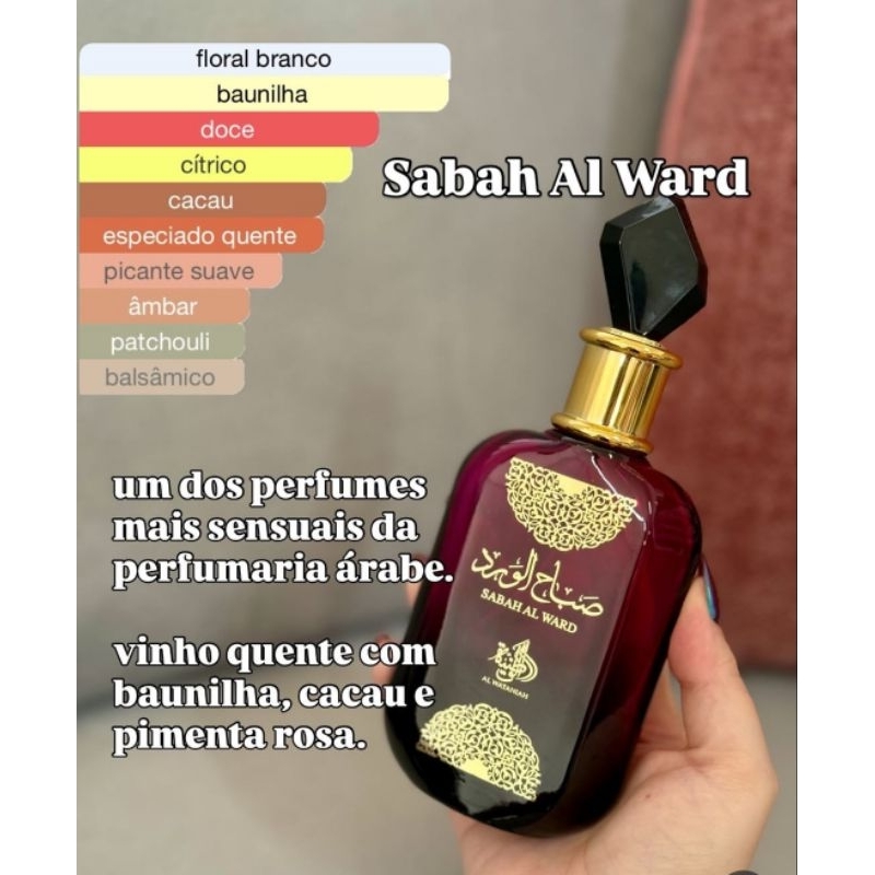 Sabah Al Ward Edp 100ml Original | Shopee Brasil