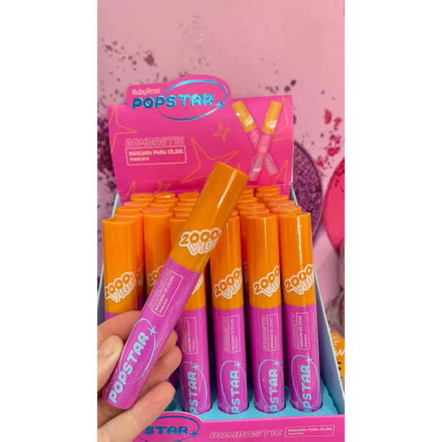 Máscara de Cílios Ruby Rose Popstar Bombastic | Shopee Brasil