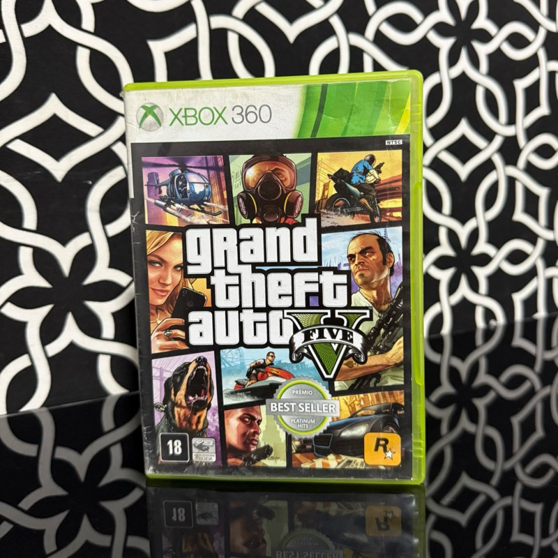 GTA 5 XBOX 360 - ORIGINAL | Shopee Brasil