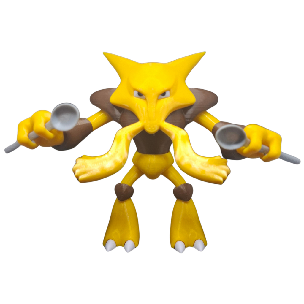 Alakazam Pokémon Figura de Ação Acition Figure 14 cm | Shopee Brasil