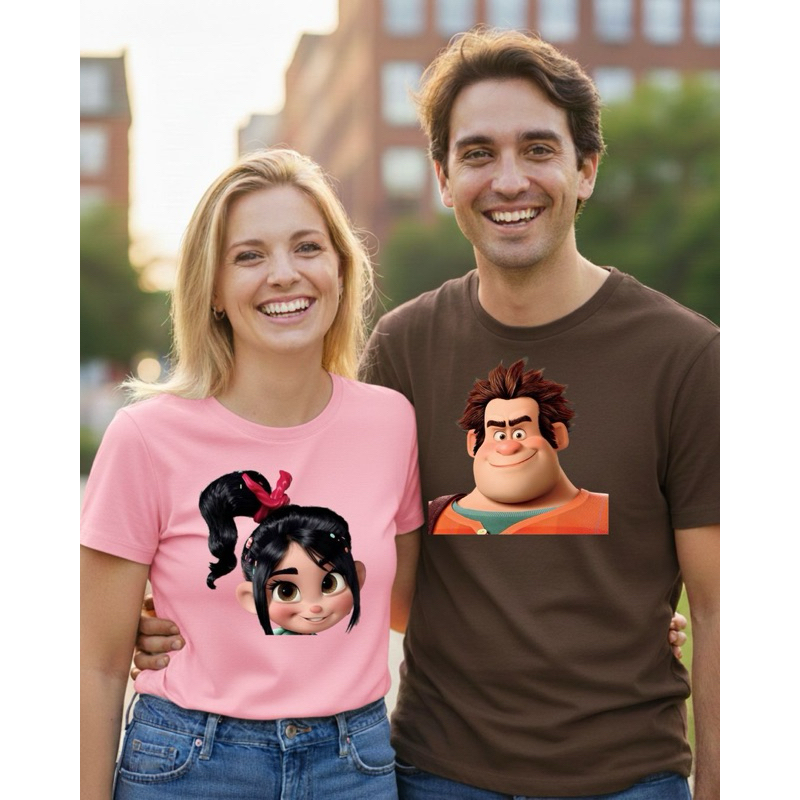 Camiseta [Fashion] Detona Ralph Vanelopi Corrida Doce Disney Infantil ...