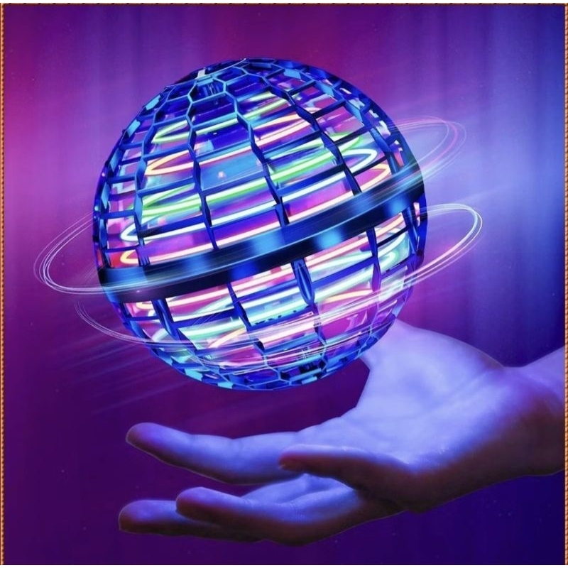 Bola Voadora Flying Spinner com LED – Brinquedo Flutuante Interativo ...