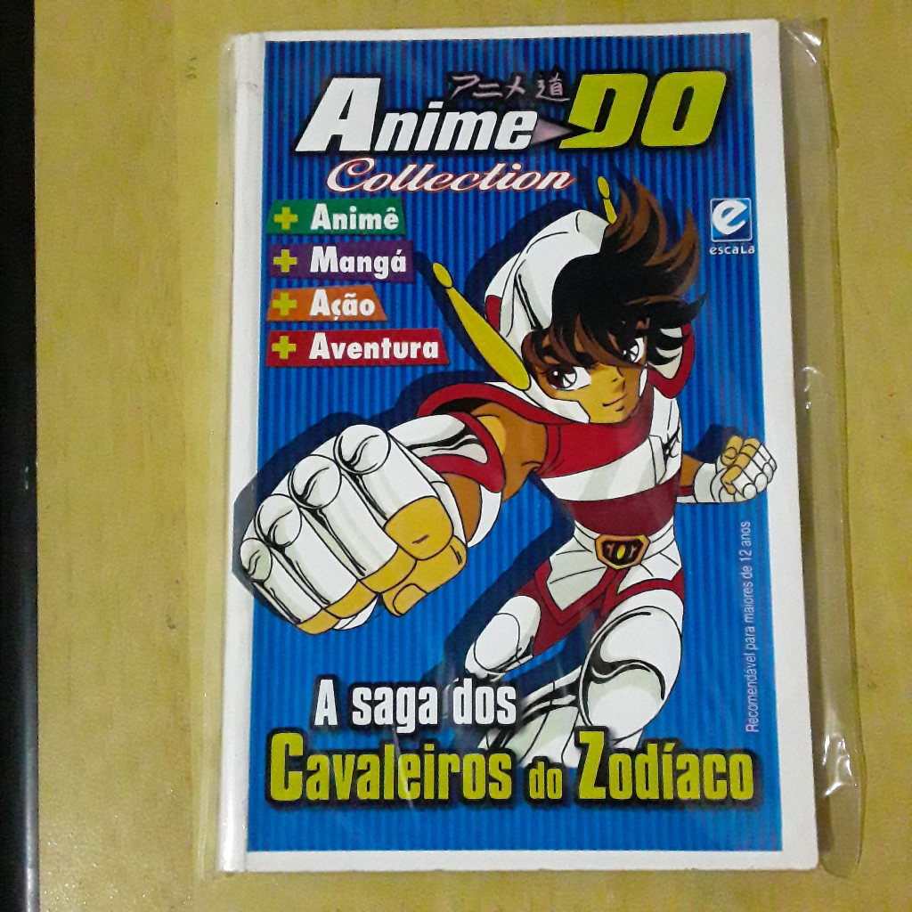 MG09 REVISTINHA ANIME DO COLLECTION ANIME MANGÁ AÇÃO AVENTURA A SAGA ...