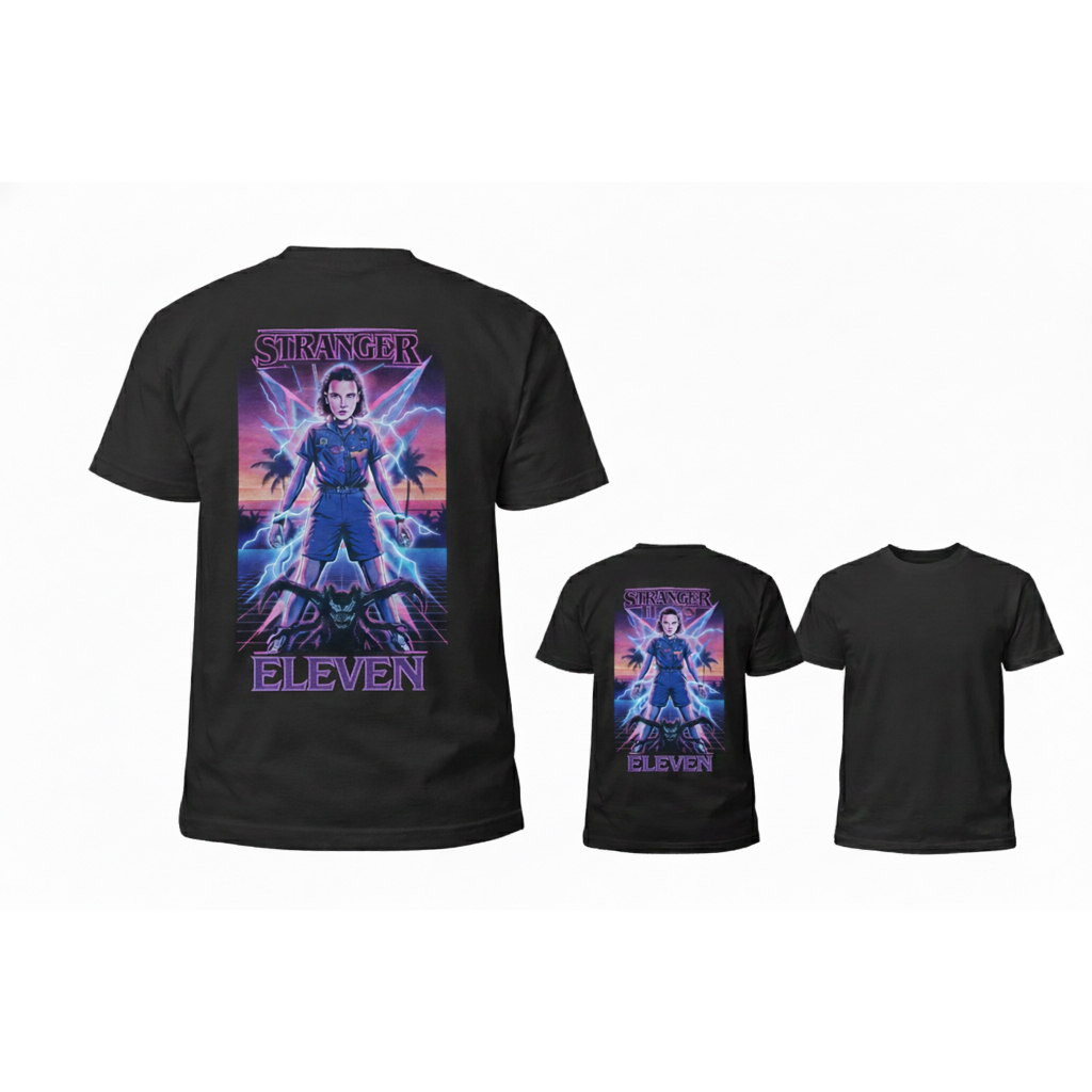 CAMISETA Stranger Things 2016 ‧ Terror ‧ 1 a 5 temporadas Stranger ...