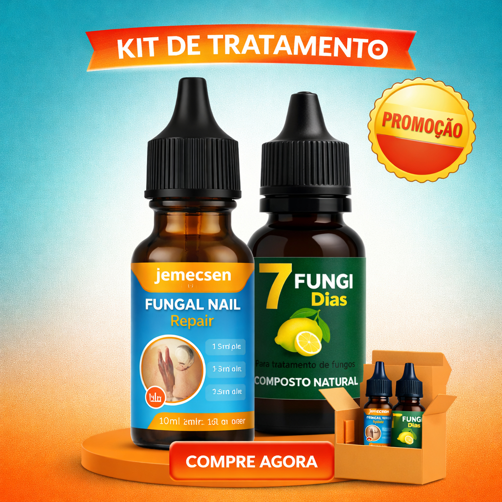 KIT ANI FUNGOS 7 DIAS + FUNGAL NAIL REPAIR | TRATAMENTO COMPLETO PARA ...
