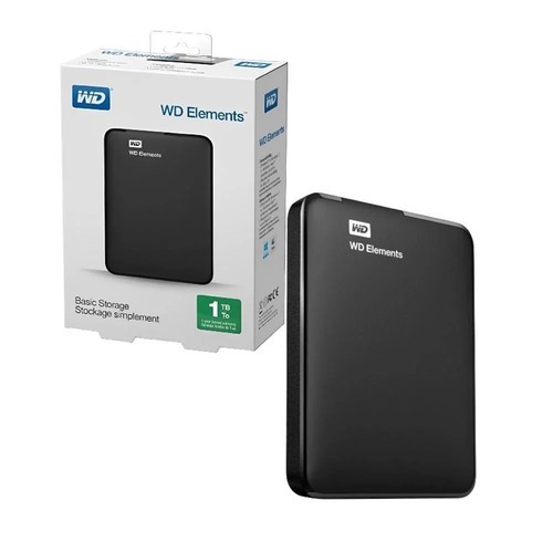 HD Externo WD 1TB USB 3.0 -WDBUZG0010BBK - WESTERN DIGITAL | Shopee Brasil