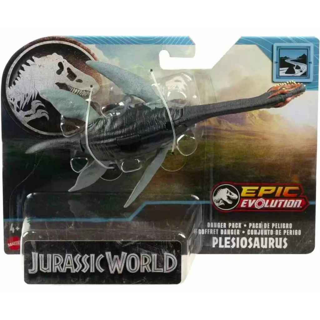Jurassic World Epic Evolution Plesiosaurus Mattel | Shopee Brasil
