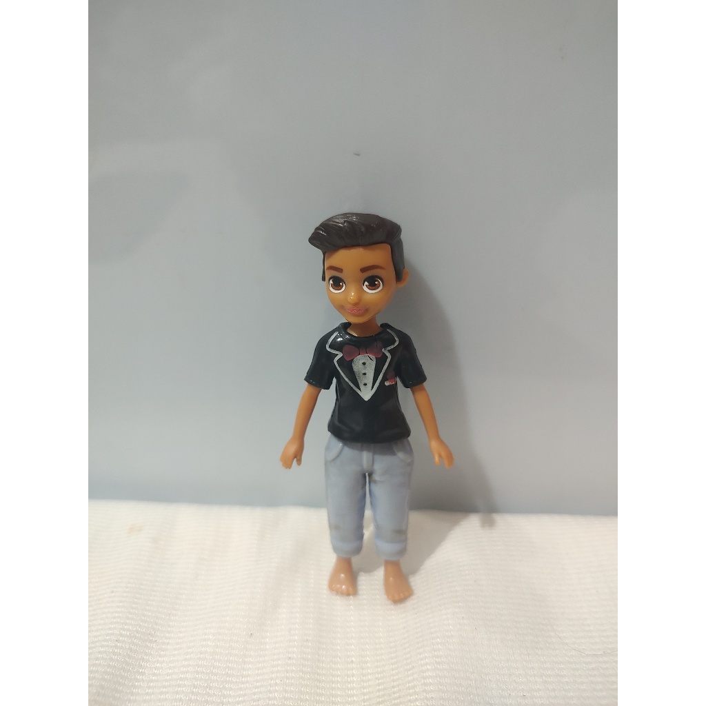 Boneco Nicolas Wells Polly Pocket mattel - 10cm | Shopee Brasil