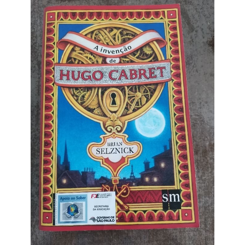 Livro A invenção de Hugo Cabret - Brian Selznick | Shopee Brasil