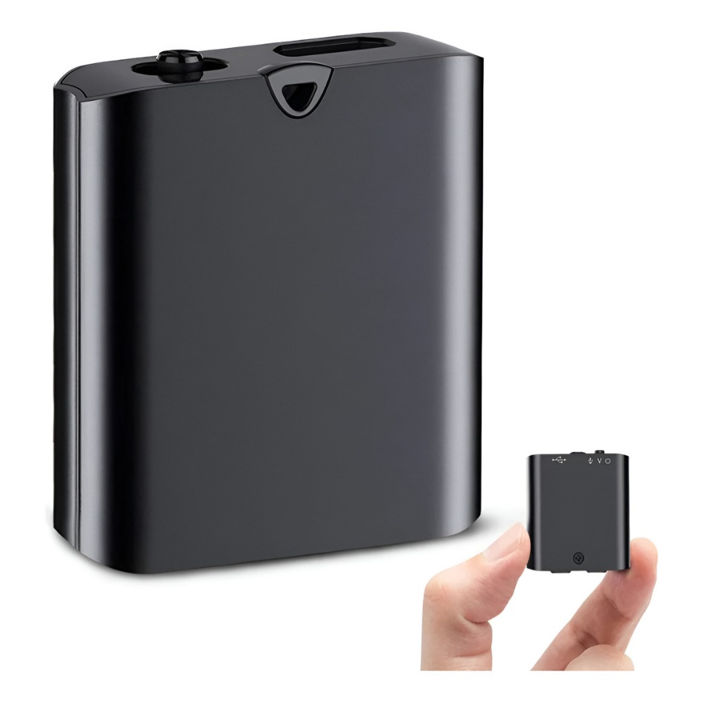 Mini Gravador de Voz Digital Portátil com Detecção de Som Alta ...